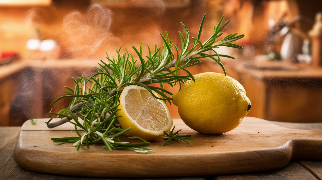 How to Infuse Your Kitchen with Fresh Aromas using a sprig of rosemary ...