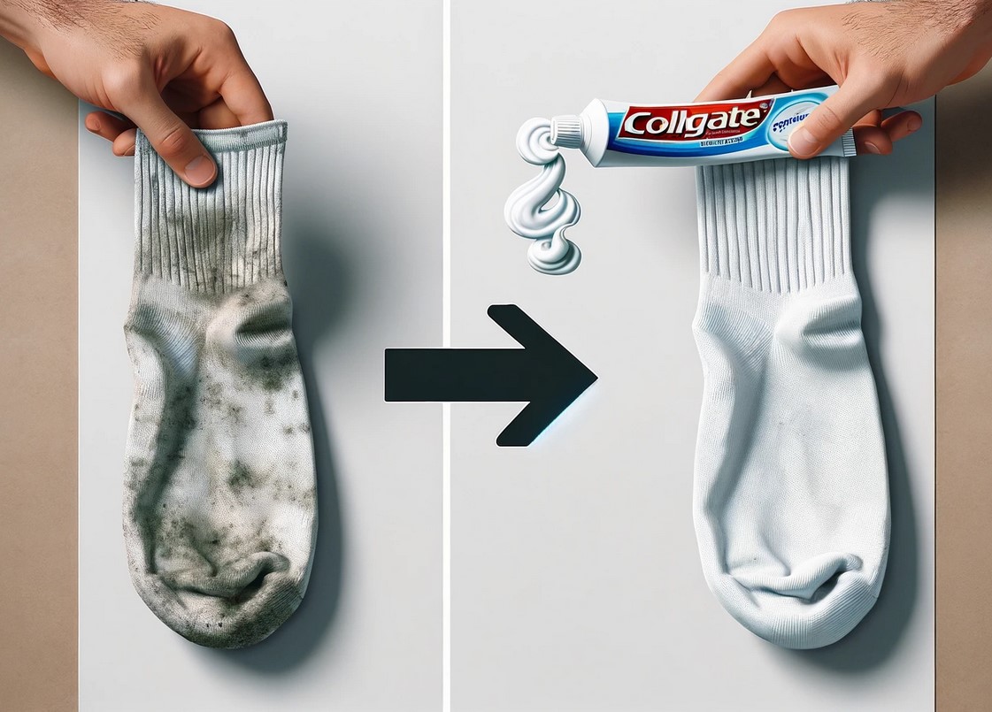 Transform Dirty Socks with This Simple and Effective Whitening Hack ...