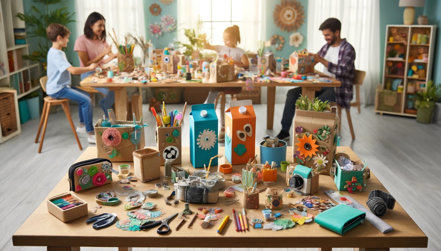 Crafts with Milk Cartons: 34 Ideas and Creative Projects | My desired home