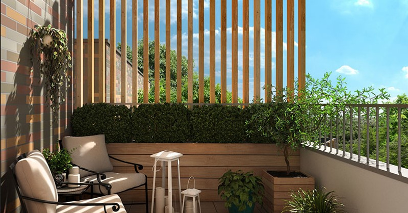 40 Amazing Ideas with Wooden Panels to Define Your Patio and Garden ...