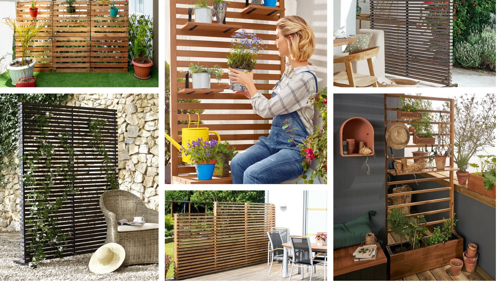 40 Amazing Ideas with Wooden Panels to Define Your Patio and Garden ...