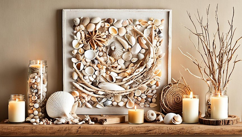 52 DIY Seashell Decor Ideas That Will Make Your Home Shine | My desired ...