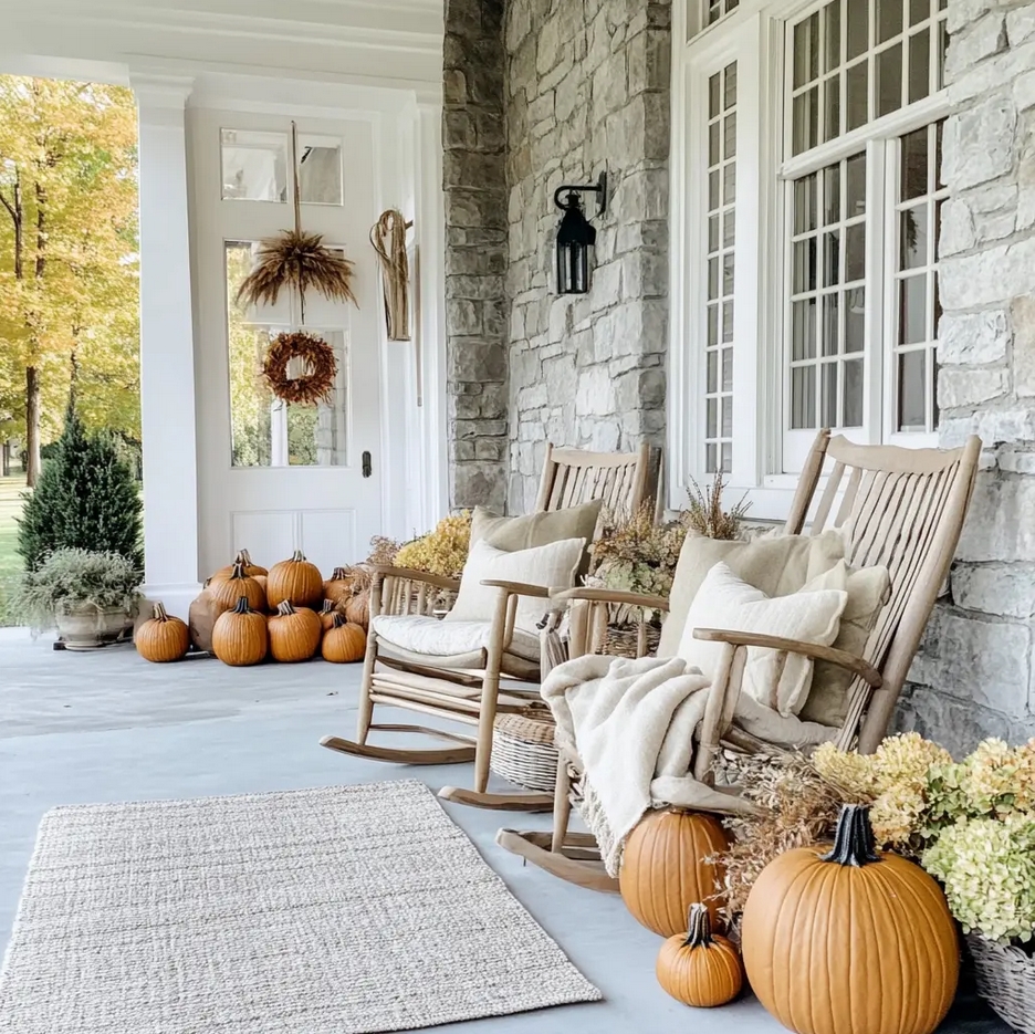 How to Create a Warm and Inviting Autumn Entryway