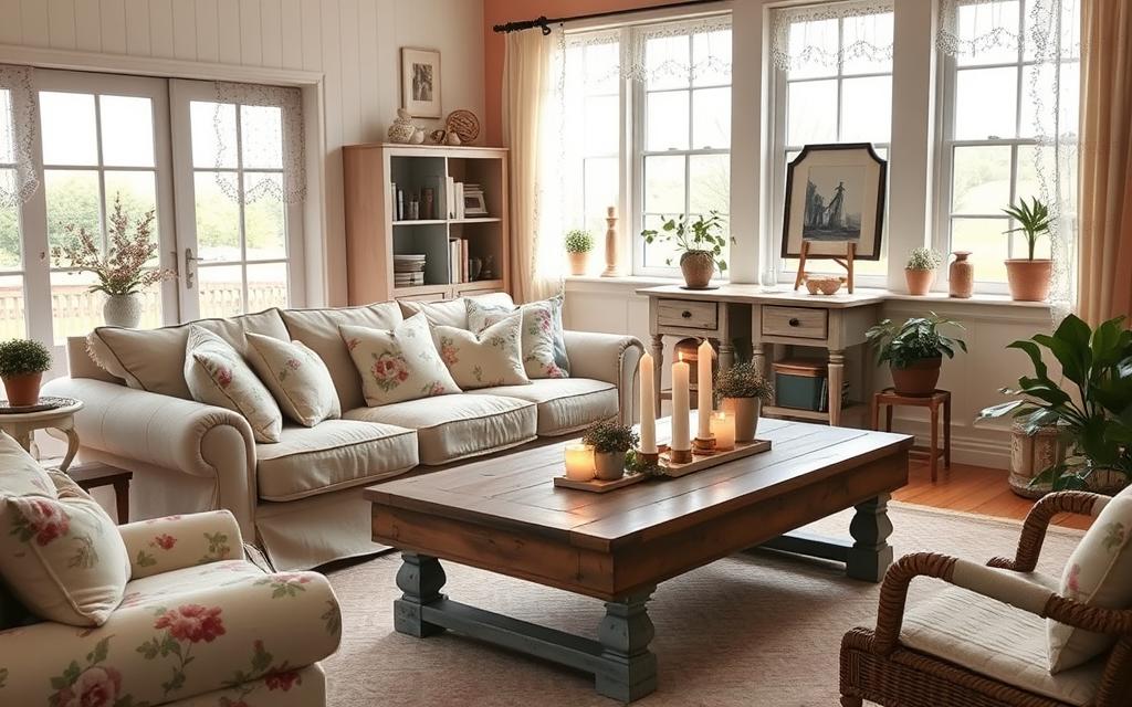 Charming Feminine Farmhouse Living Room Ideas for Cozy Spaces