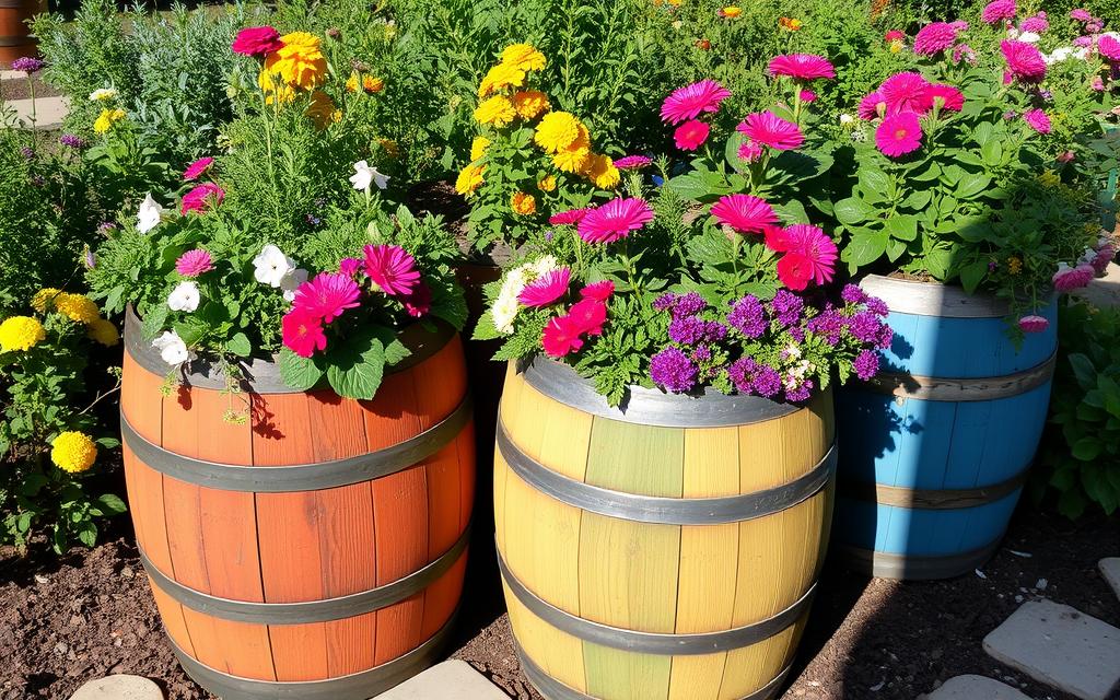 Creative Ways to Use Wooden Barrels in Your Garden Design