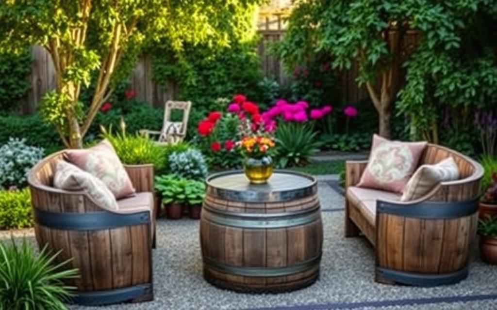 Creative Ways to Use Wooden Barrels in Your Garden Design