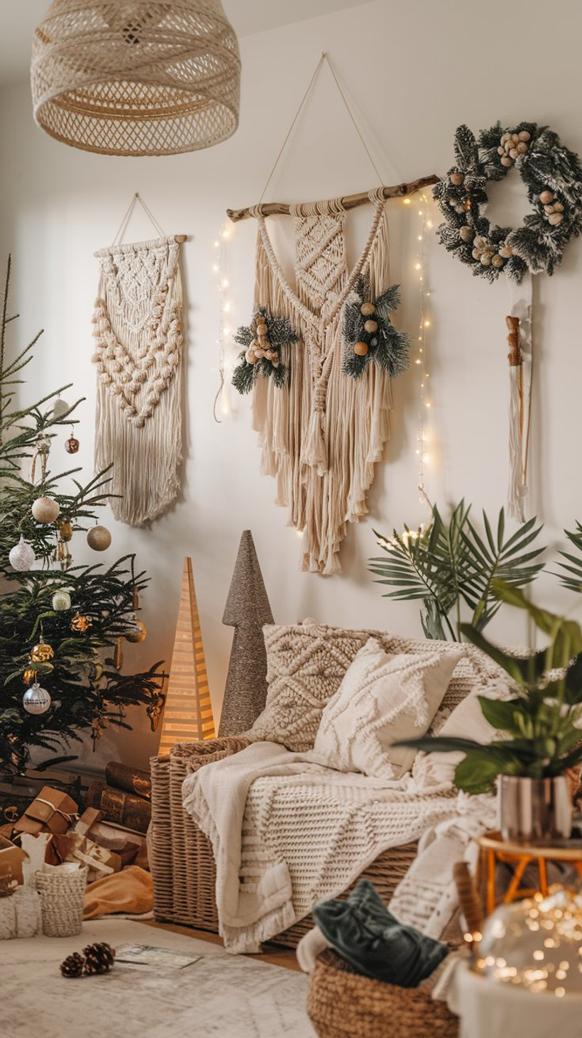 Bohemian Christmas Decor Ideas to Try This Year