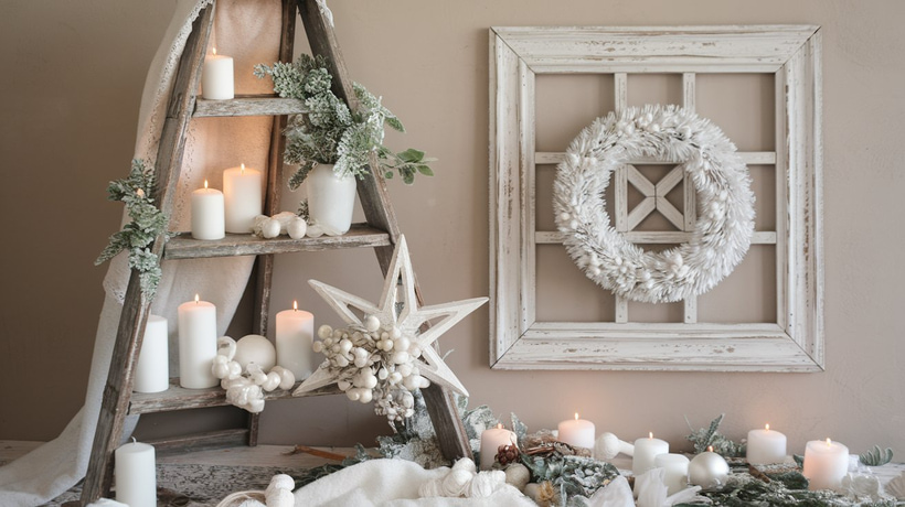 Shabby Chic Christmas Decor Ideas for a Timeless Holiday Look