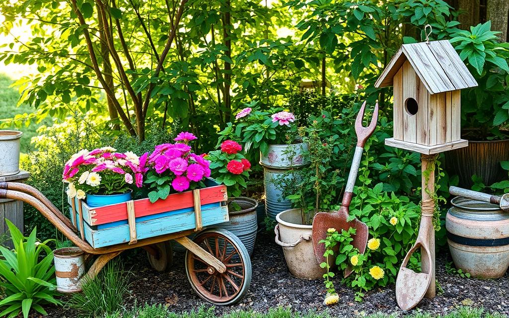 50 Budget-Friendly DIY Vintage Garden Decorations You'll Love