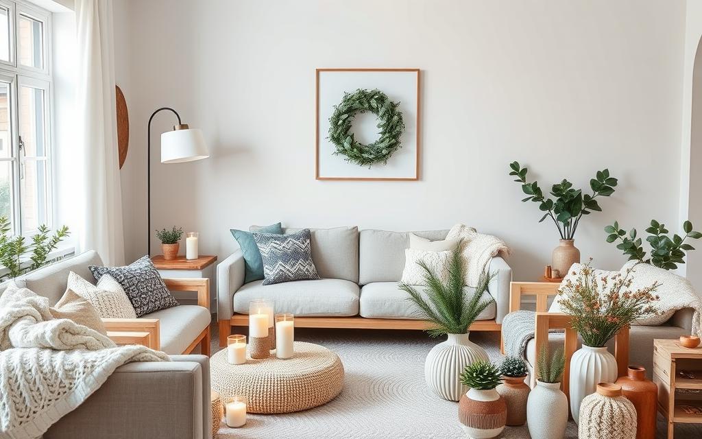 Decorate your living room in Scandinavian style for winter: 40 stylish ...