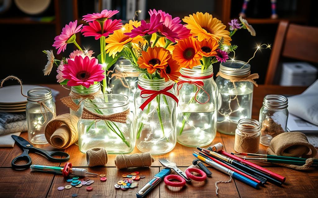 DIY Mason Jar Centerpiece Ideas: Quick and Creative Inspiration