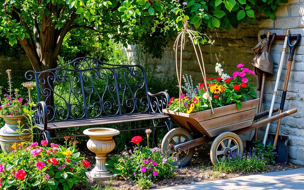 Vintage Garden Decor to Bring Retro Charm to Your Yard