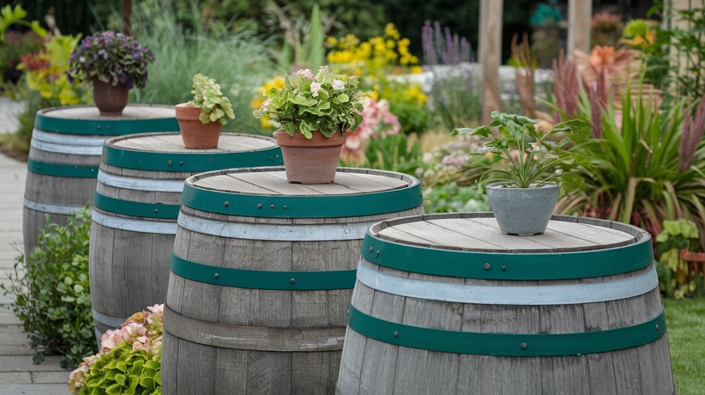 Creative Ways to Use Wooden Barrels in Your Garden Design