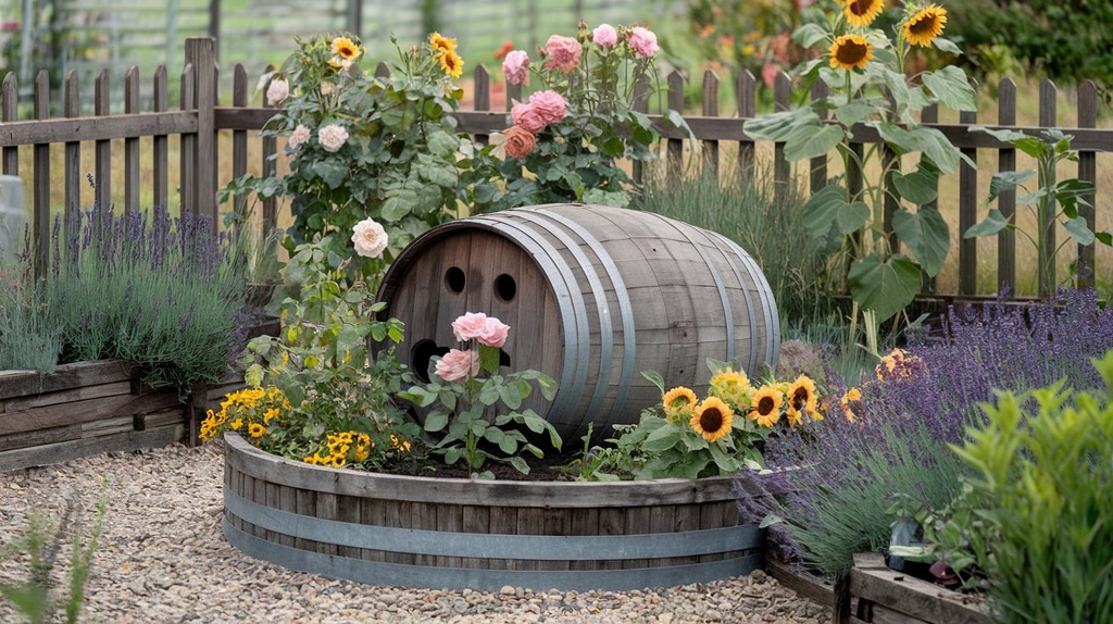 Creative Ways to Use Wooden Barrels in Your Garden Design