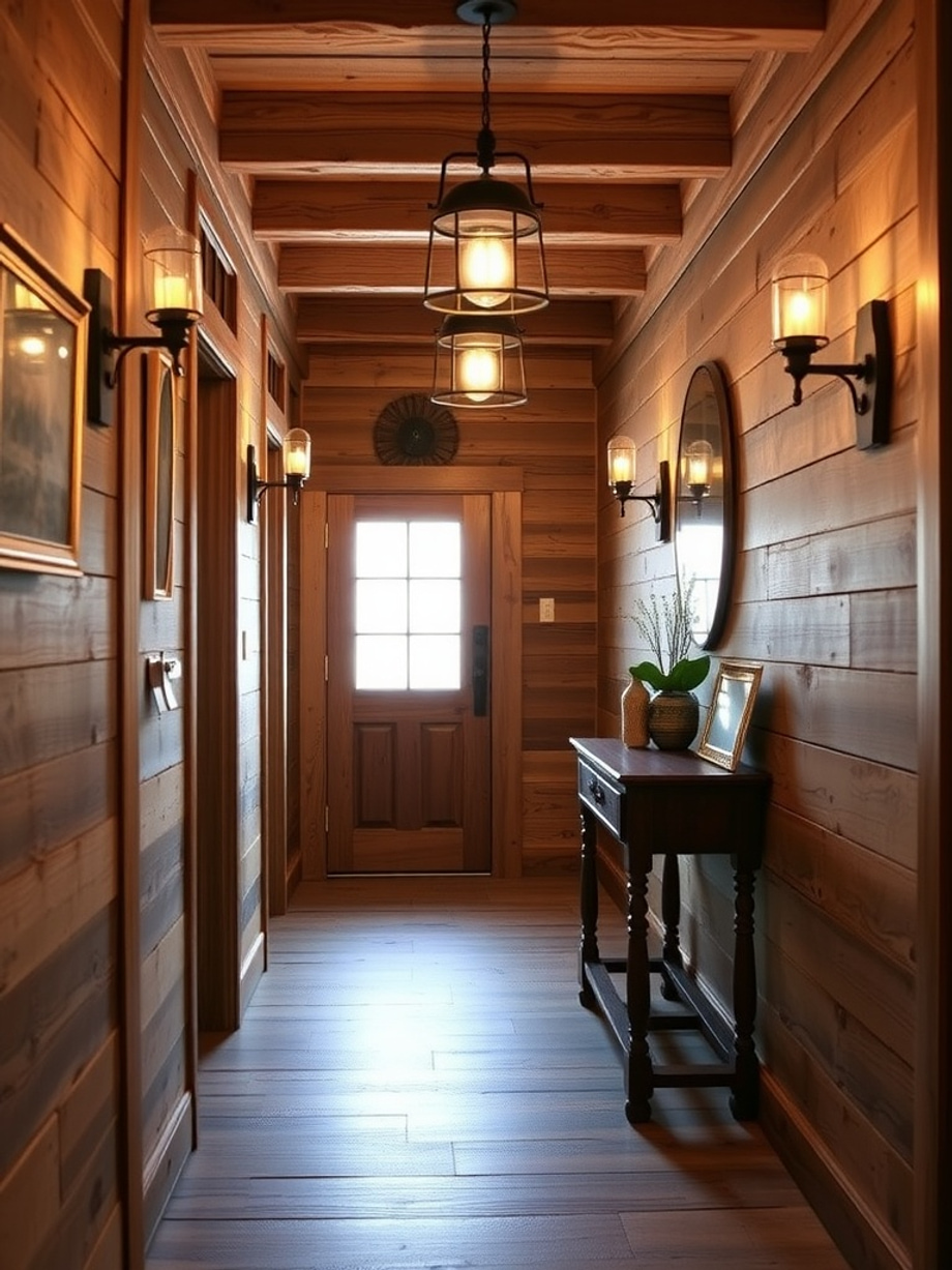 Rustic Wooden Hallways: Cozy and Stylish Designs to Warm Up Your Space