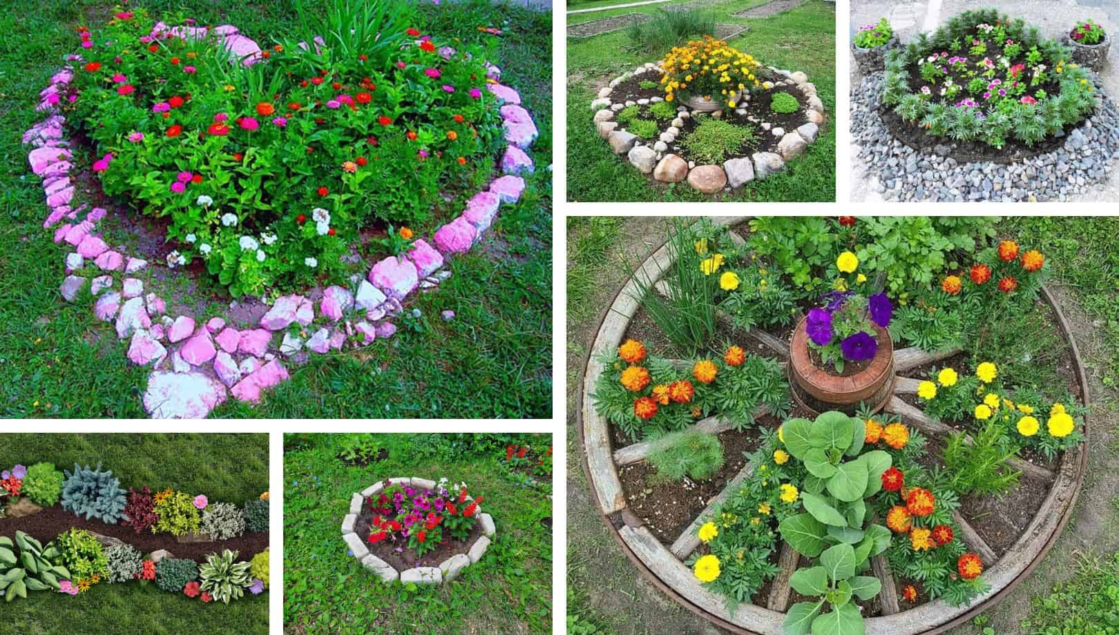 68 Stunning Flower Bed Ideas to Add Color to Your Garden