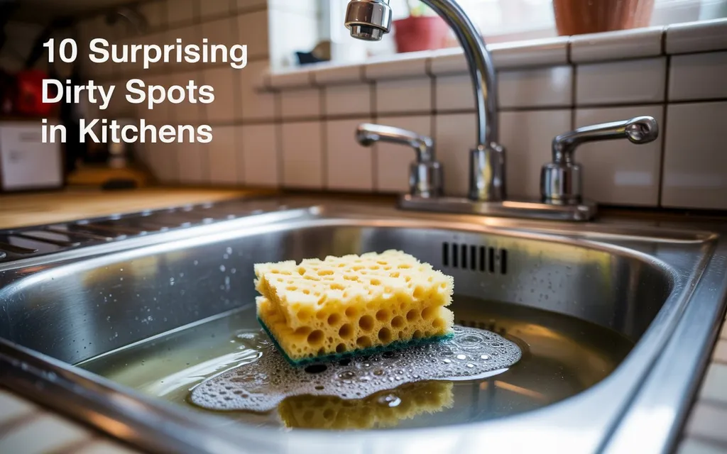 10 Surprising Dirty Spots in Kitchens and How to Disinfect