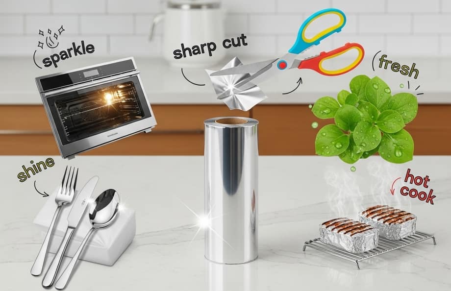 12 Clever Ways to Use Aluminum Foil at Home | My desired home