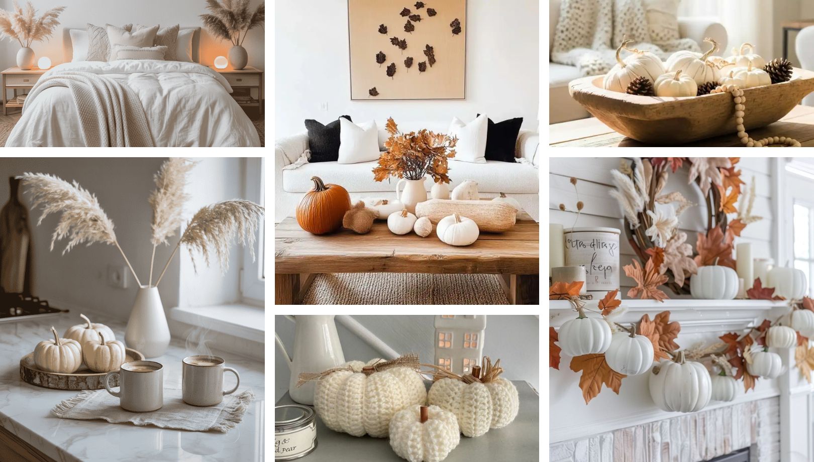 70 White Autumn Decorations: Elegant Ideas for a Cosy and Stylish Home ...